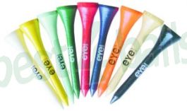 Printed Coloured Wooden Golf Tees