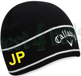 Personalised Callaway Winter Beanie Hat, no minimum order at Best4 Balls