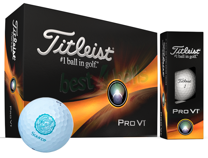 Logo Printed 2023 Titleist Pro V1 Golf Balls, minimum order quantity 12 ...